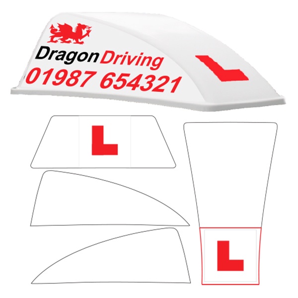 Custom Aero Roof Sign | Grade Six Supplies | G6S