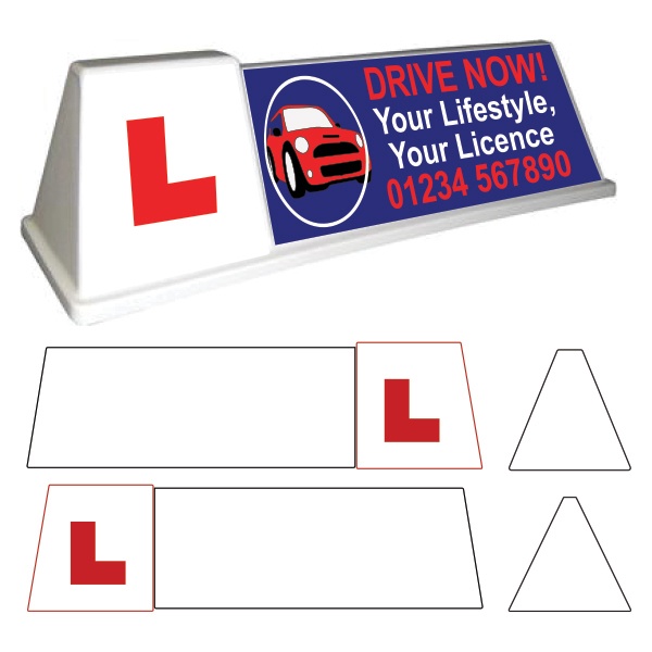 Custom Professional Roof Sign | Grade Six Supplies | G6S