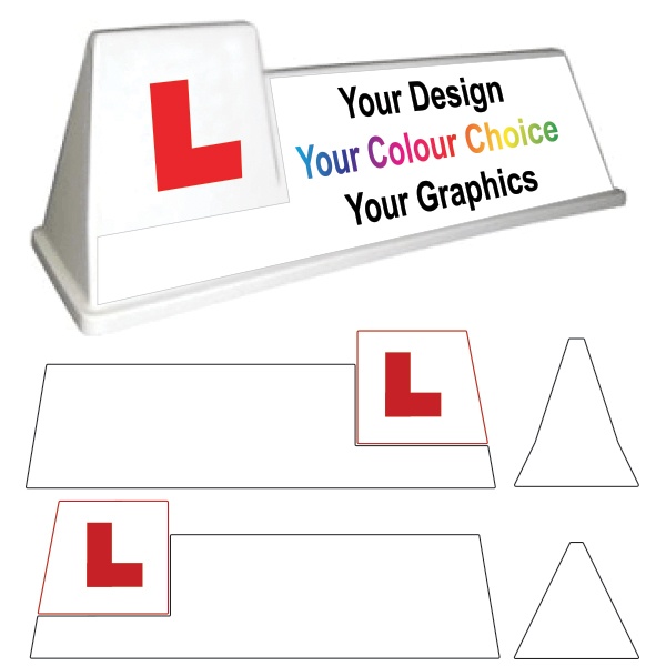 High Riser Roof Sign Graphics | Grade Six Supplies | G6S