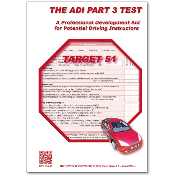 ADI Part 3 Training Aid - Target 51 | Grade Six Supplies